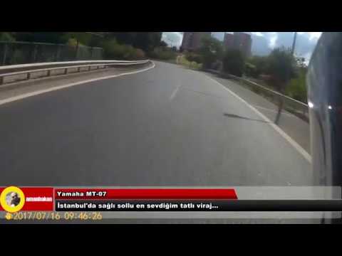 İstanbul'da en sevdiğim viraj - Yamaha MT-07