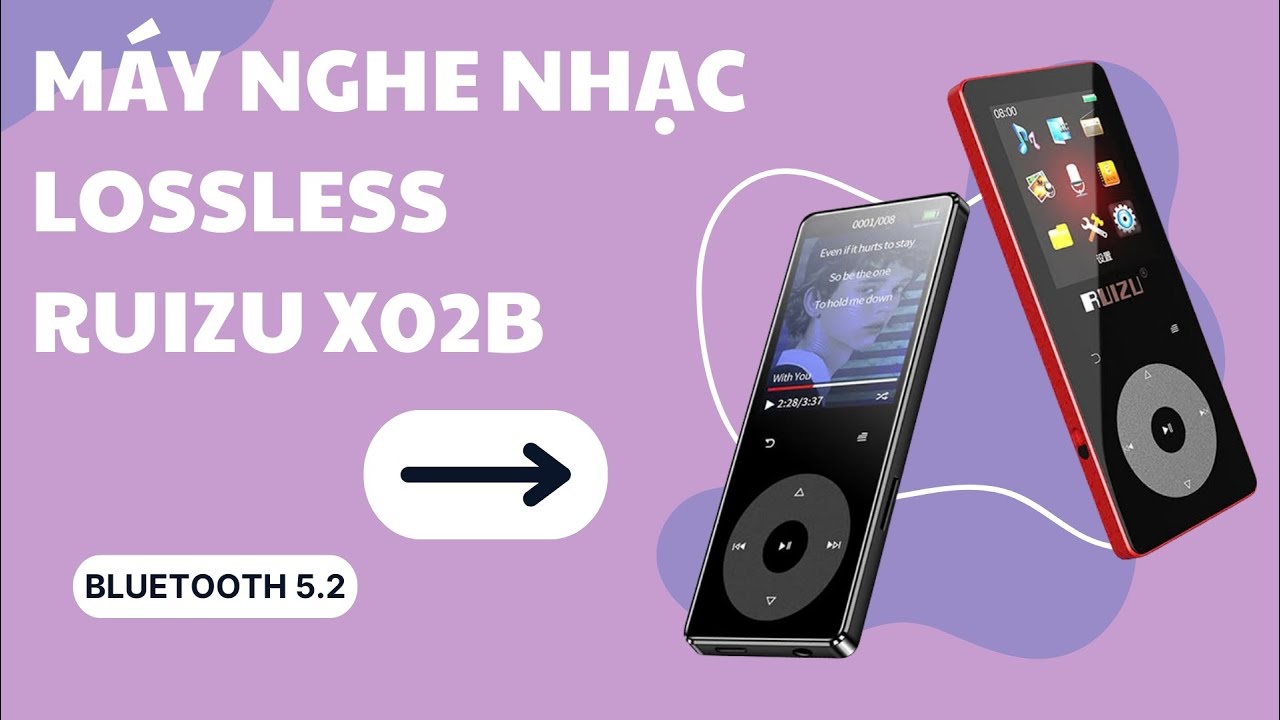 Máy nghe nhạc Ruizu X02B ngoại hình siêu đẹp - Cảm ứng - Loa ngoài ...