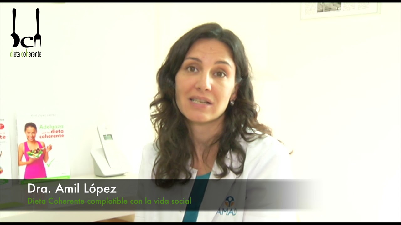 Dra. Amil López. Qué es y cómo funciona Dieta Coherente. - YouTube