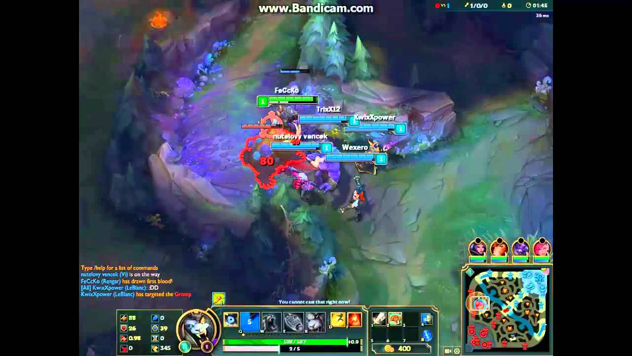 League of Legends Rengar TOP - YouTube