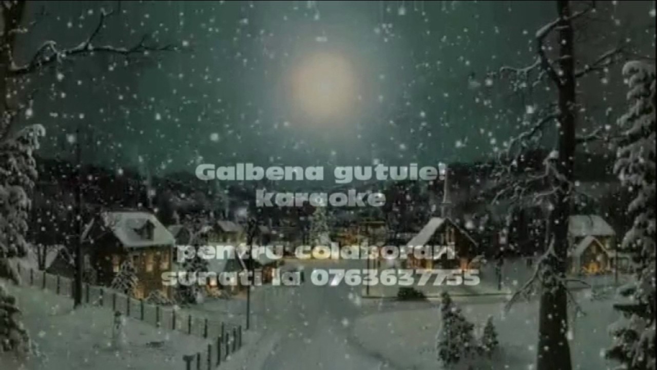 Galbena gutuie KARAOKE! negative online (pentru colaborari 0763637755 ...