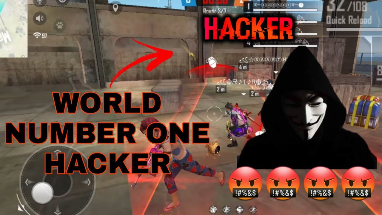 Free fire || World number one hacker - YouTube