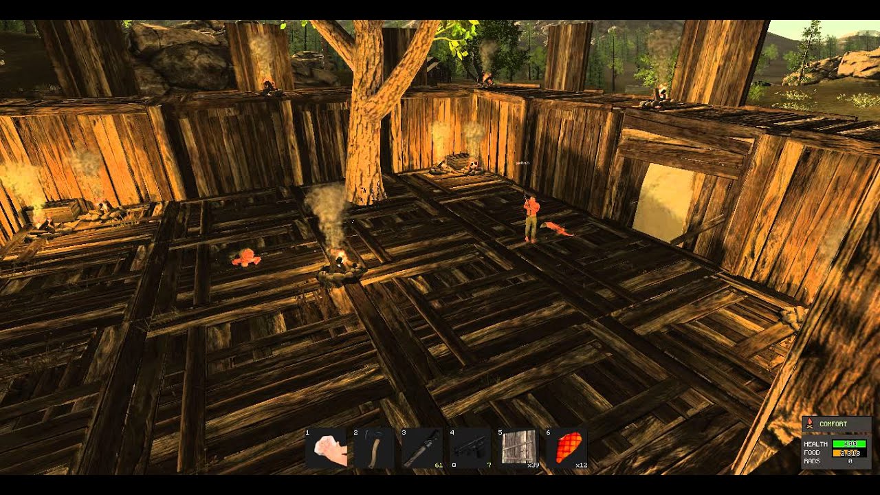 Old school Rust Arena Bow and Arrow Fight - YouTube