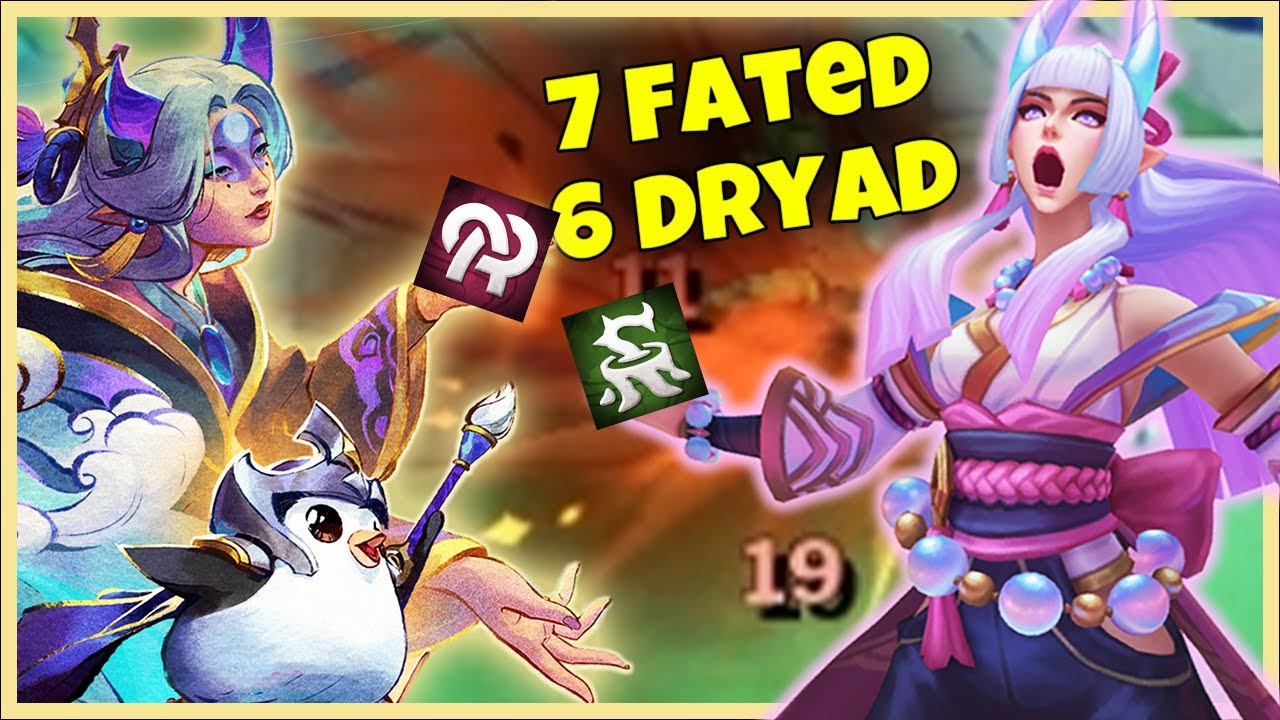 "ALBEROOO"👾7 Fated 6 Dryad Syndra Carry | TFT: Inkborn Fables ...