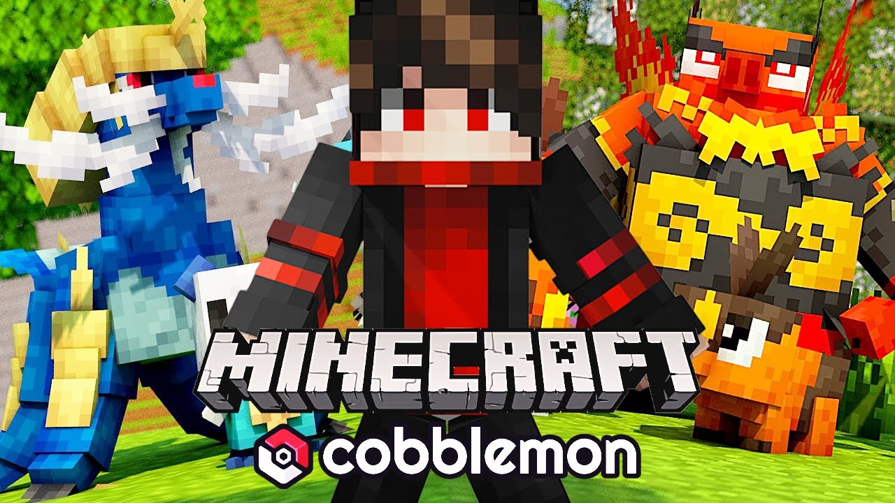 Challenging the Champion in a Minecraft Pokemon Kanto Playthrough - YouTube