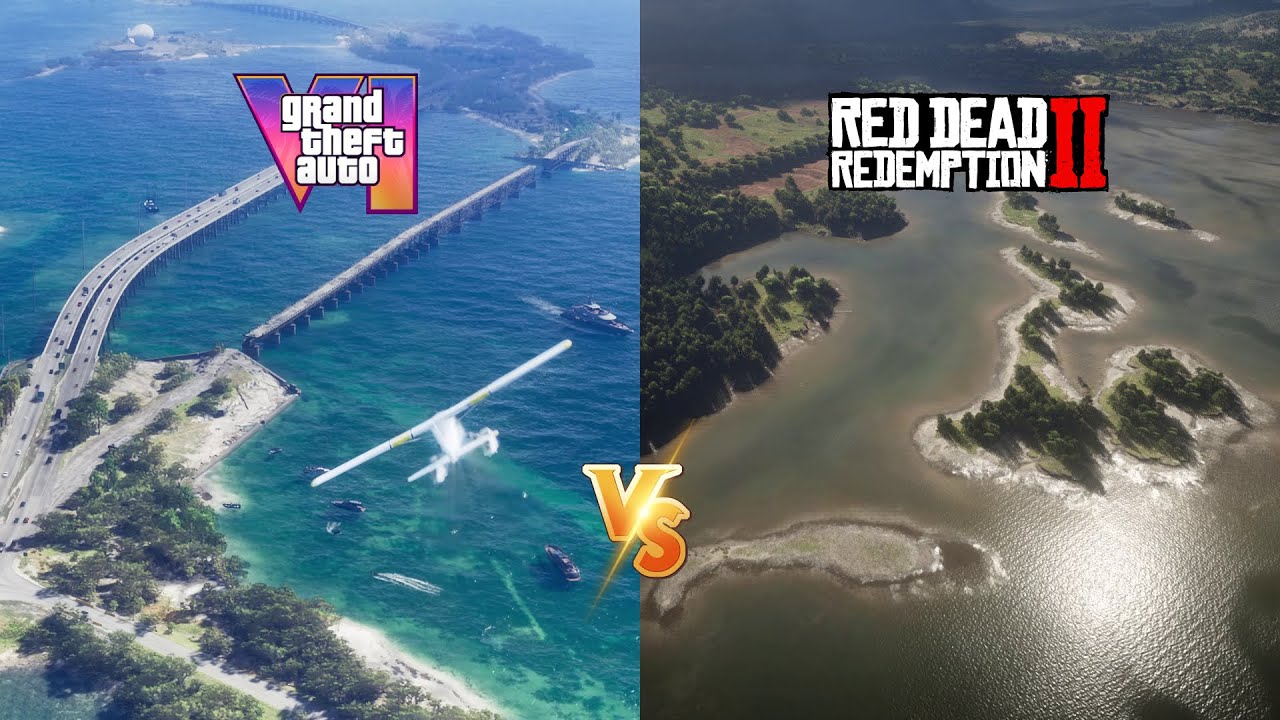 GTA 6 vs RDR2 Comparison - YouTube