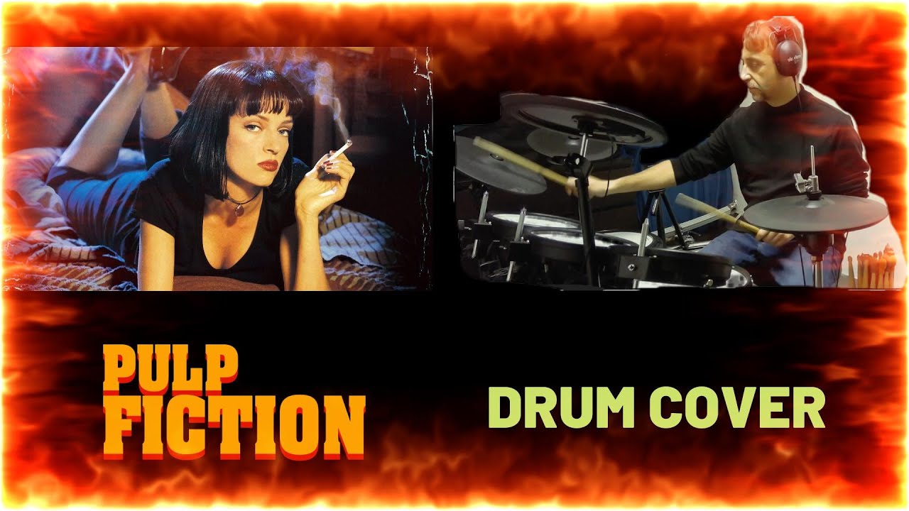 PULP FICTION - theme - drum cover - YouTube
