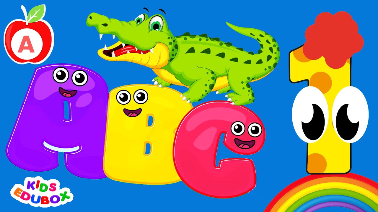 ABC & 123 Learning Videos For Preschool | ABC And One Two Three | ABC ...