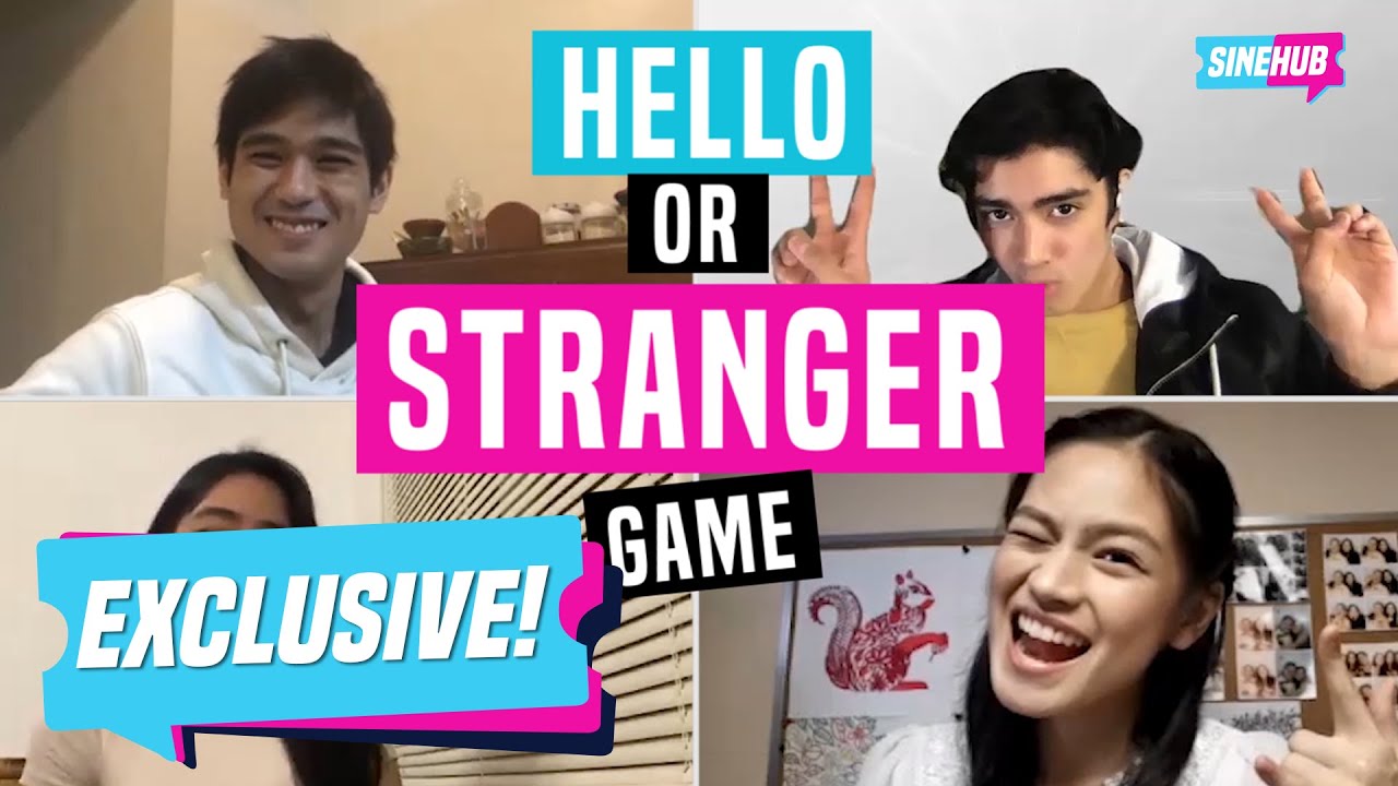 The Cast of 'Hello Stranger' Take On the Hello Or Stranger? Challenge ...