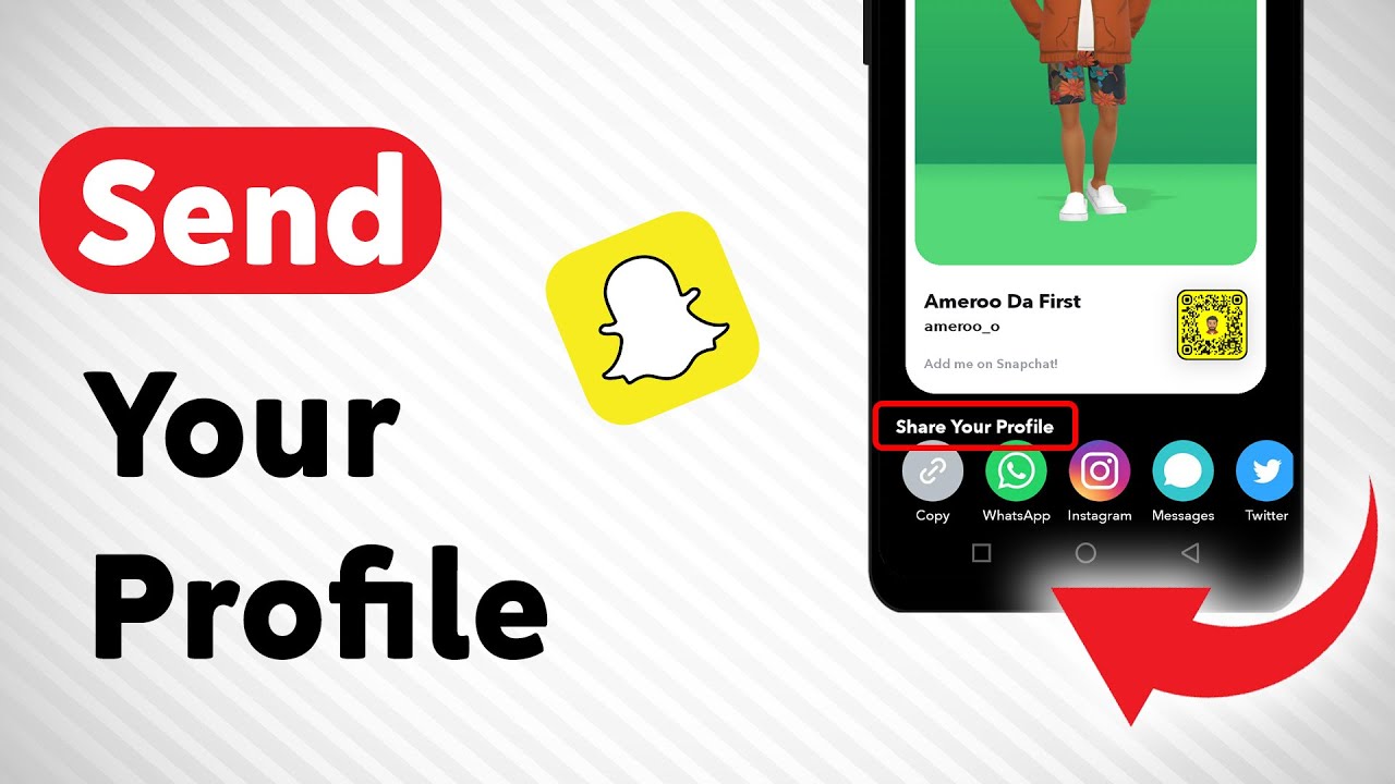 How to Send Your Profile On Snapchat (Updated) - YouTube