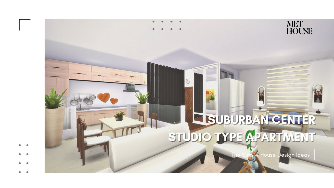 Suburban Living Made Chic, A Modern White Contemporary Studio Apartment ...