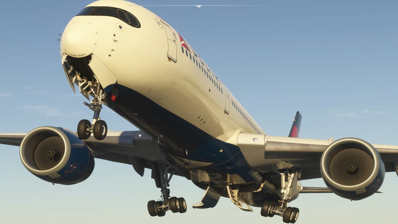 FS2024 MBPV TAKEOFF FROM PILOT'S VIEW A350 - YouTube