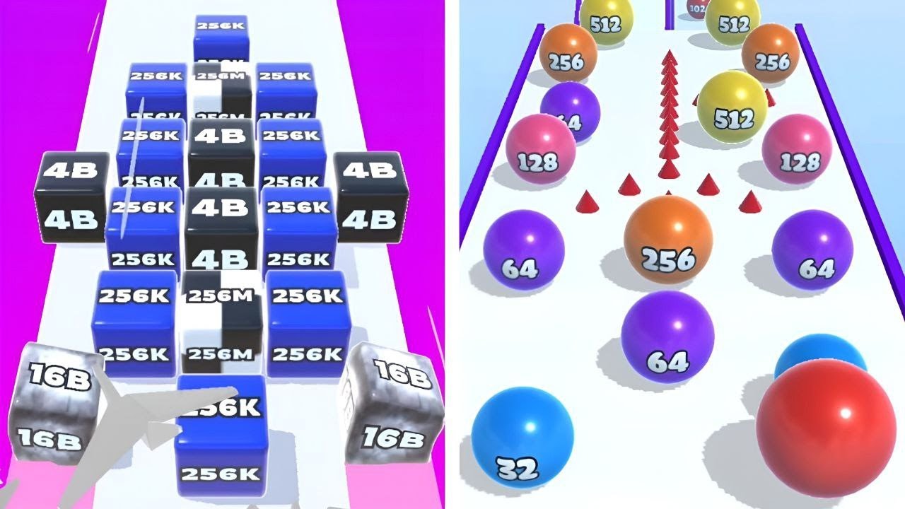 Jelly Run 2048 📛 Ball Merge 2048 - YouTube