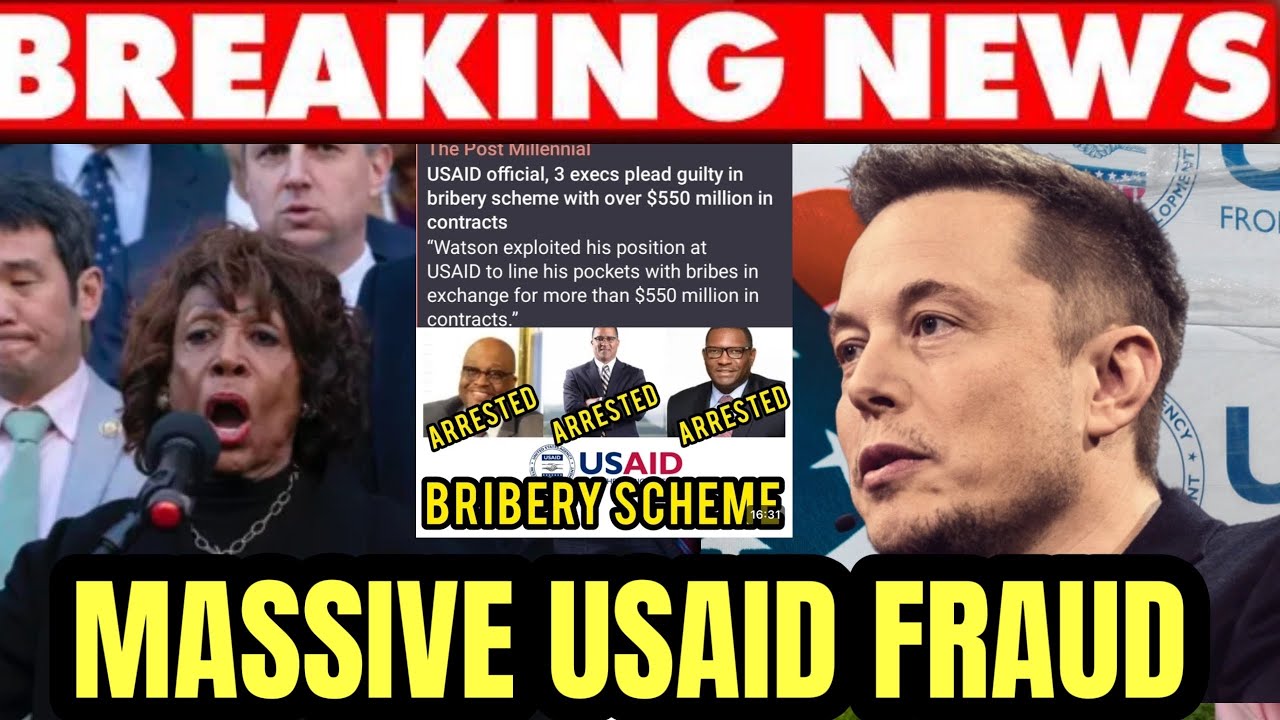 🚨USAID Official CAUGHT in $550M Bribery Scandal As Democrats DEFENDED ...