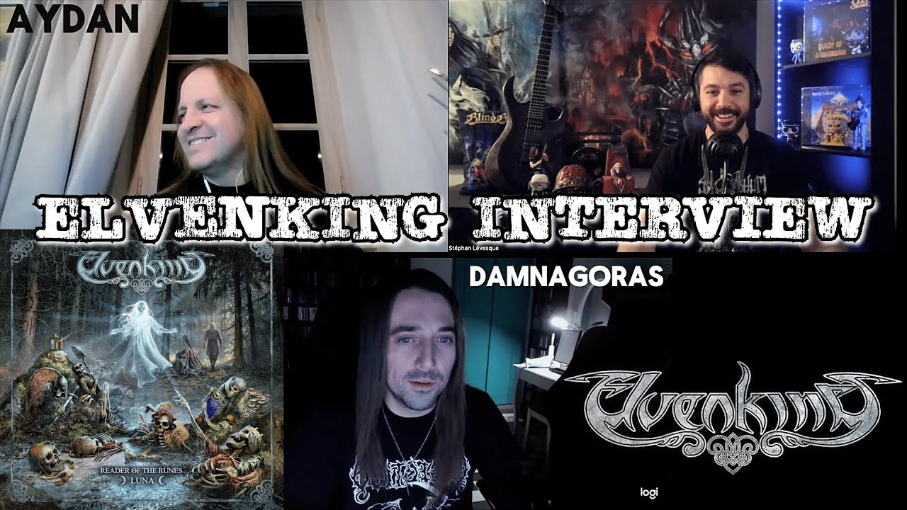 Elvenking Interview with Aydan and Damna (upcoming album Luna and Black ...