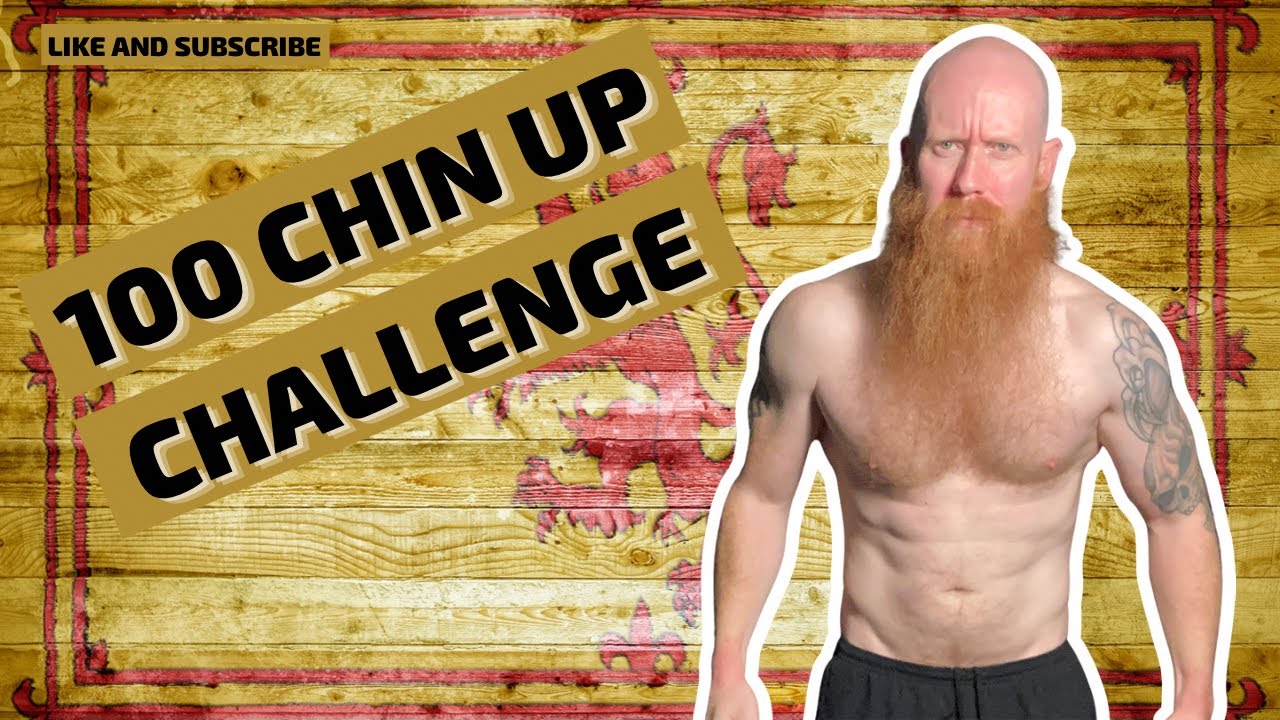 100 Chin Up Challenge | 100 Chin ups For Time | QUICK Bodyweight ...