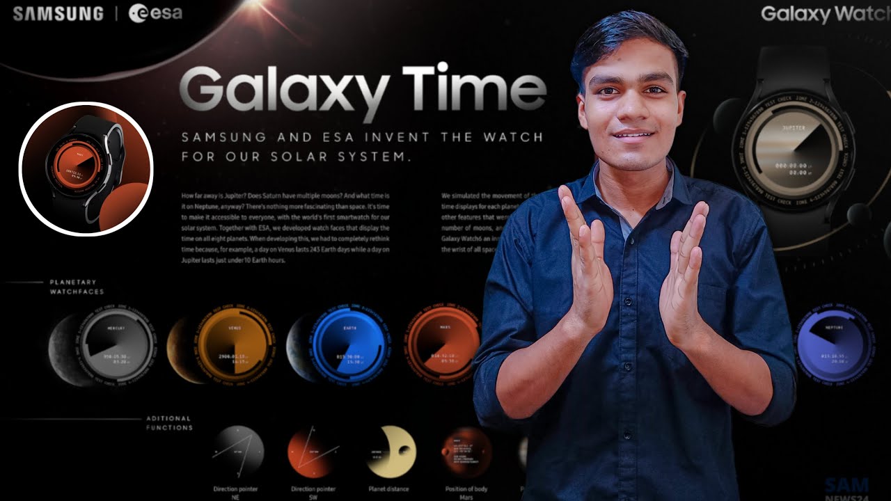 Samsung Galaxy Time Watch Faces !!! Show the Time Of All Planets in ...