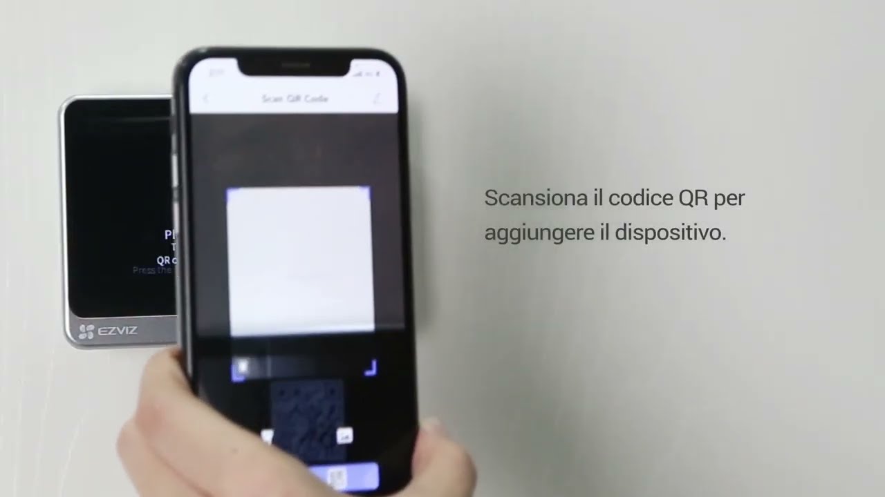 EZVIZ DP2C Tutorial installazione Spioncino Smart - YouTube