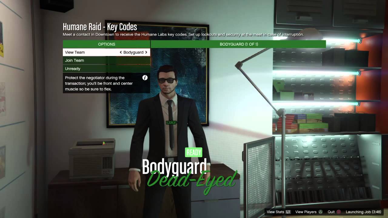 Grand Theft Auto V: Humane Labs Set up Part 1 - YouTube