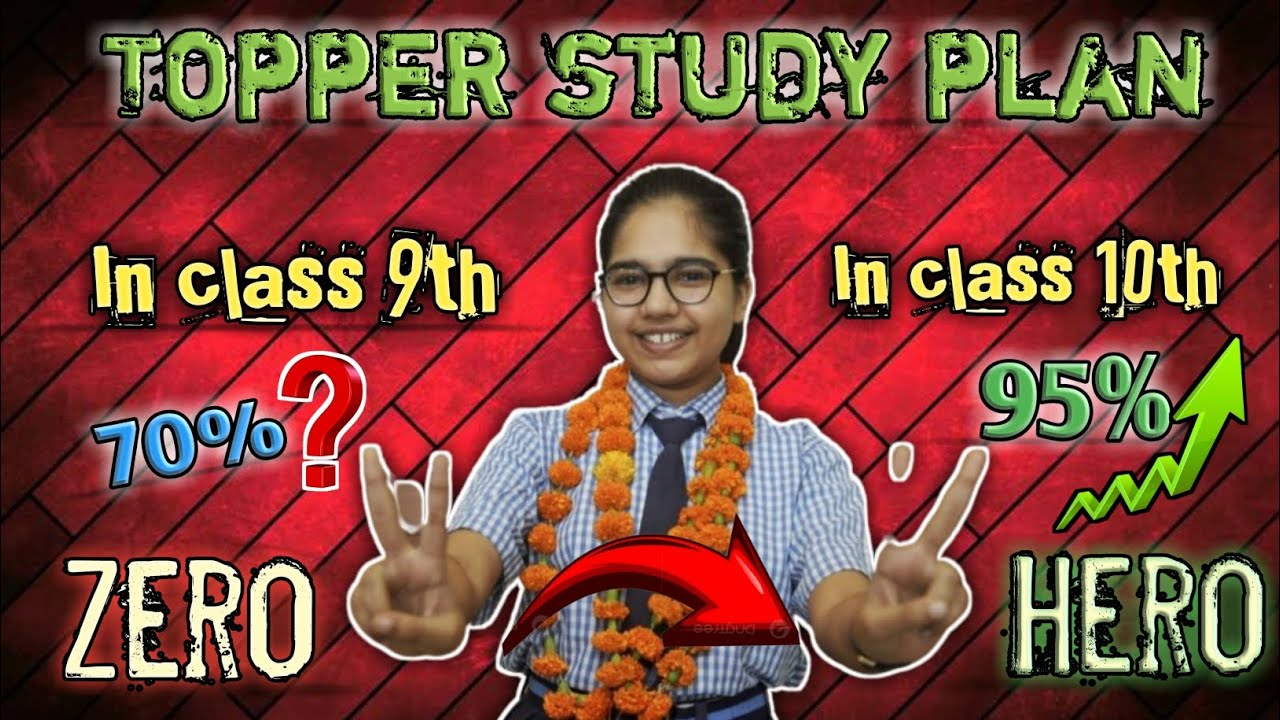 Topper study plan || 5 Secret tips to became topper 2025||class10th ...