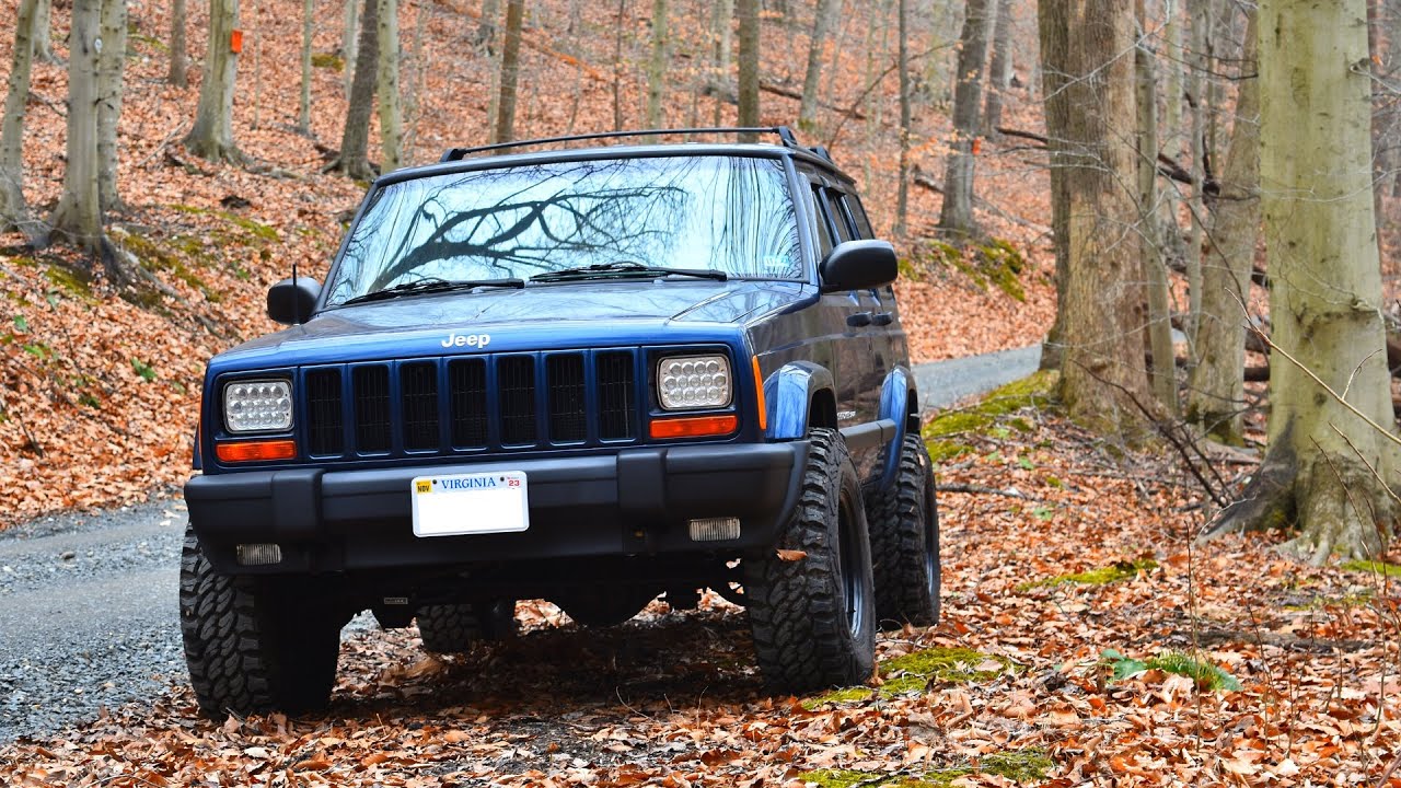 Jeep Cherokee XJ: Rural Backroad Exploration - YouTube