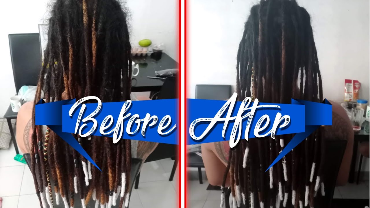 my dreadlocks repair after 4 months😎👌 - YouTube