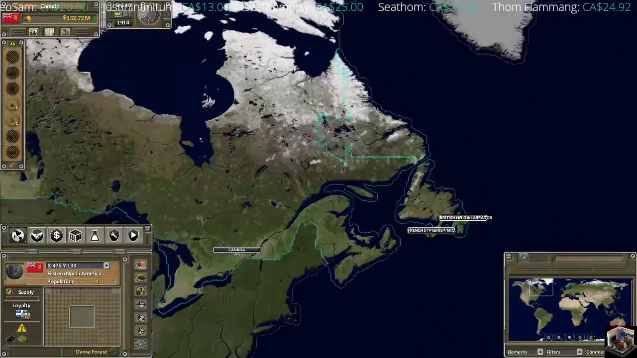 Supreme Ruler Ultimate: Modded Canada (pt-1) - YouTube