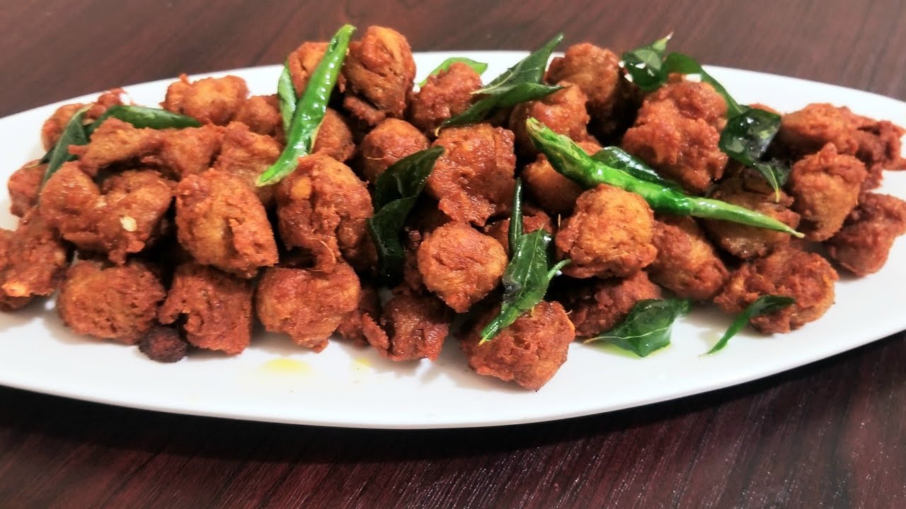 Soya fry | soya 65 recipe | meal maker recipes - YouTube