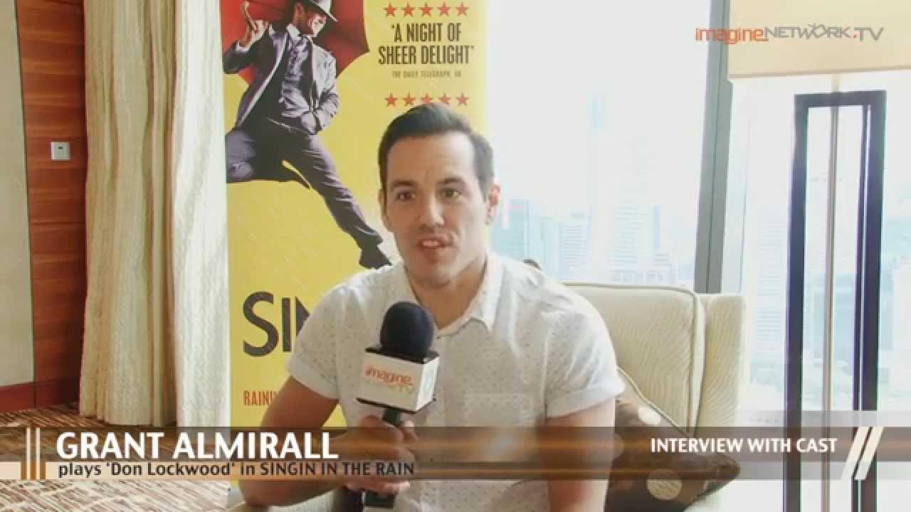 Singin in the rain - Interview with Cast - Grant Admirall (Don Lockwood ...