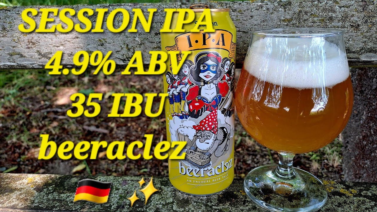 Beeraclez SESSION IPA, 4.9% ABV, 35 IBU. #beer #bier #cerveza # ...