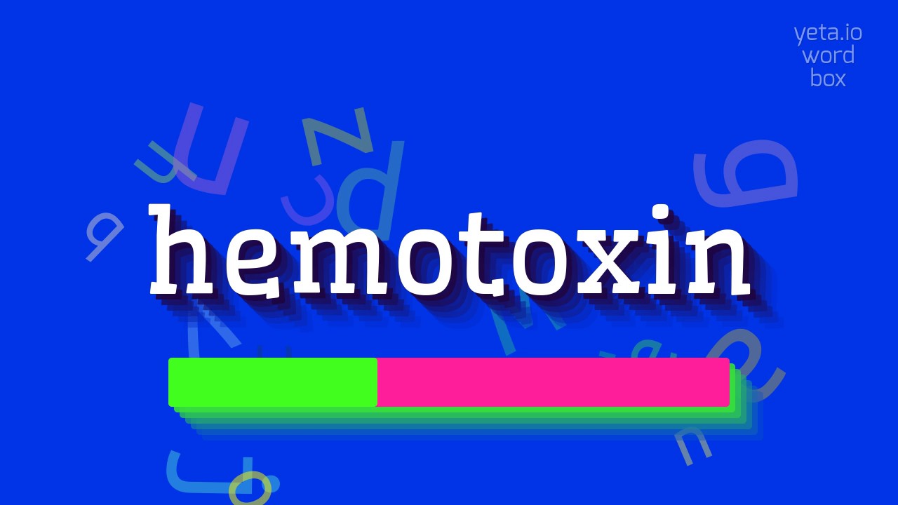 How to say "hemotoxin"! (High Quality Voices) - YouTube