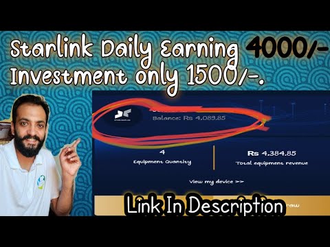 Starlink Online Earning App || Make Massive Profit || link in ...