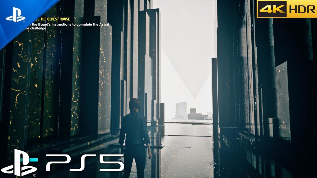 (PS5) CONTROL - ULTRA HIGH GRAPHICS GAMEPLAY - 4K HDR 60 FPS (No ...