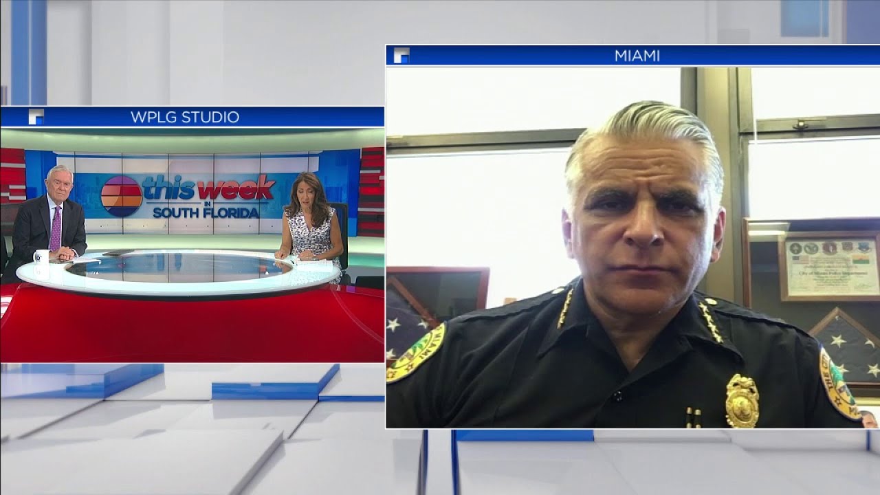 Miami Police Chief Jorge Colina discusses night of protests on TWISF ...