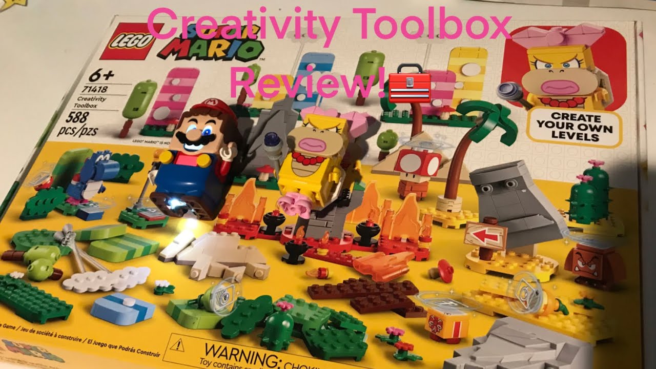 Lego Super Mario Creativity Toolbox Review!-Dimitendo - YouTube