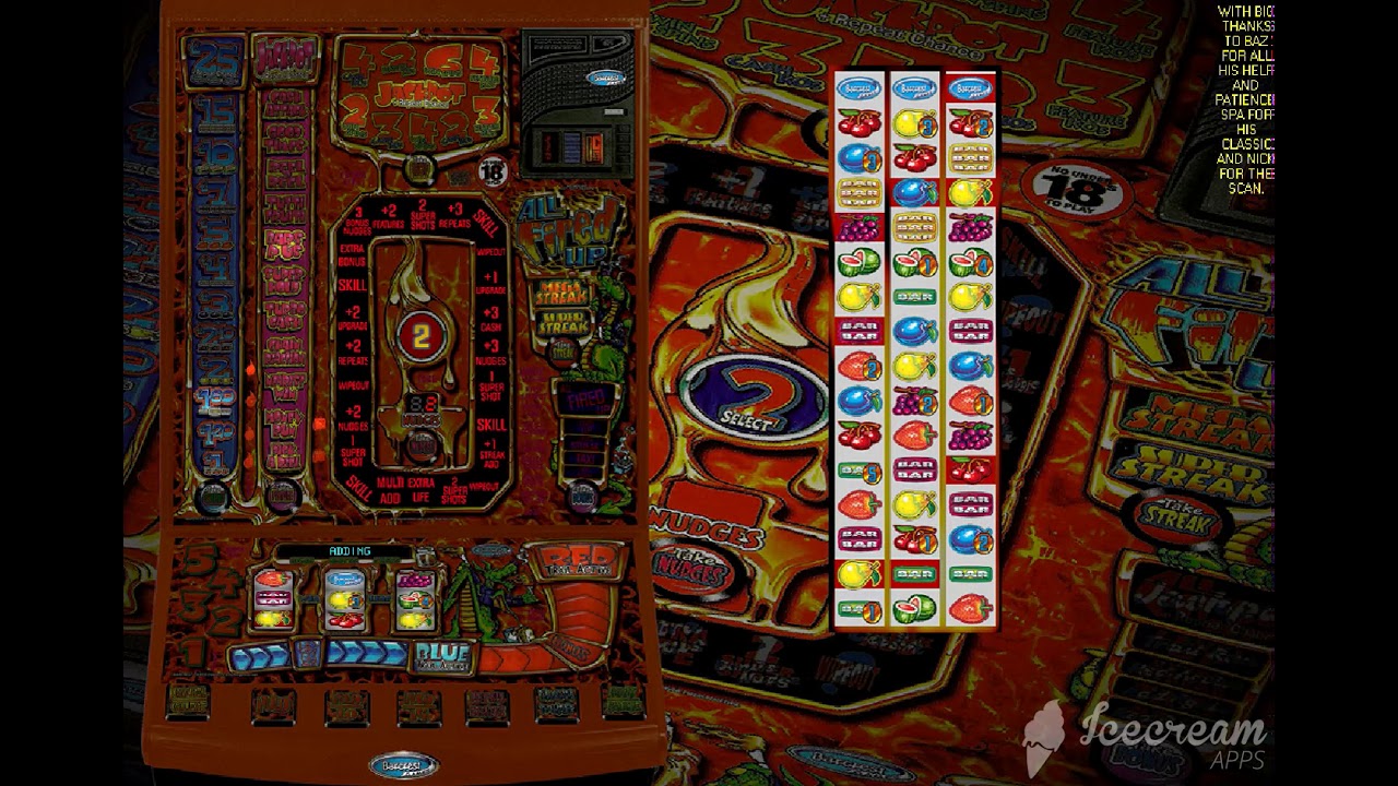 Barcrest All Fired Up fruit machine. Mega Streak! - YouTube