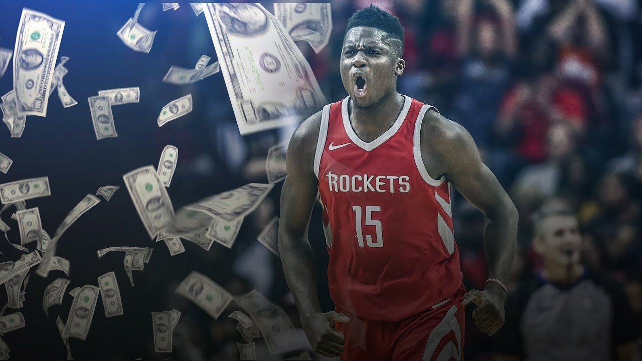 Clint Capela Re-Signs Rockets $90M 5 Years! 2018 NBA Free Agency - YouTube