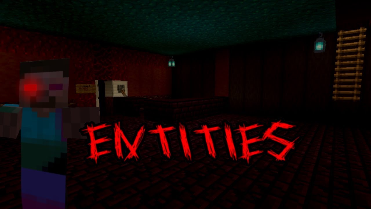 Entities Horror Map | Minecraft PE - YouTube