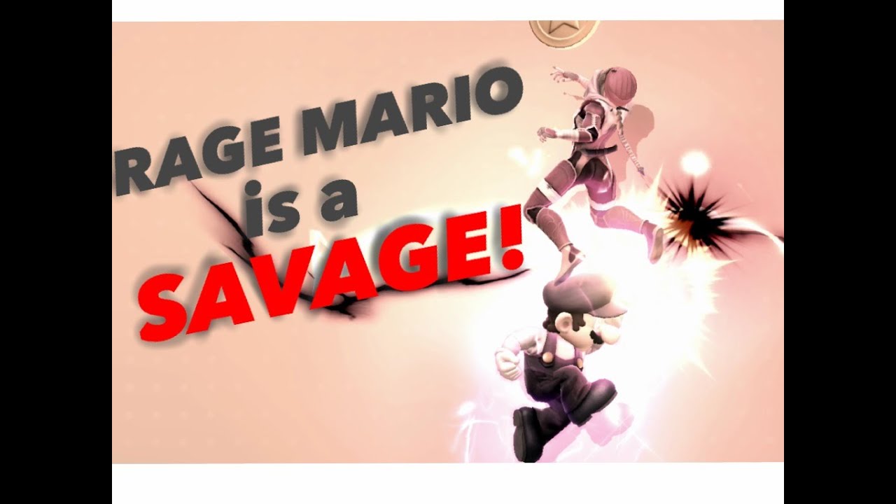 Rage Mario is a F**KING Savage... - YouTube