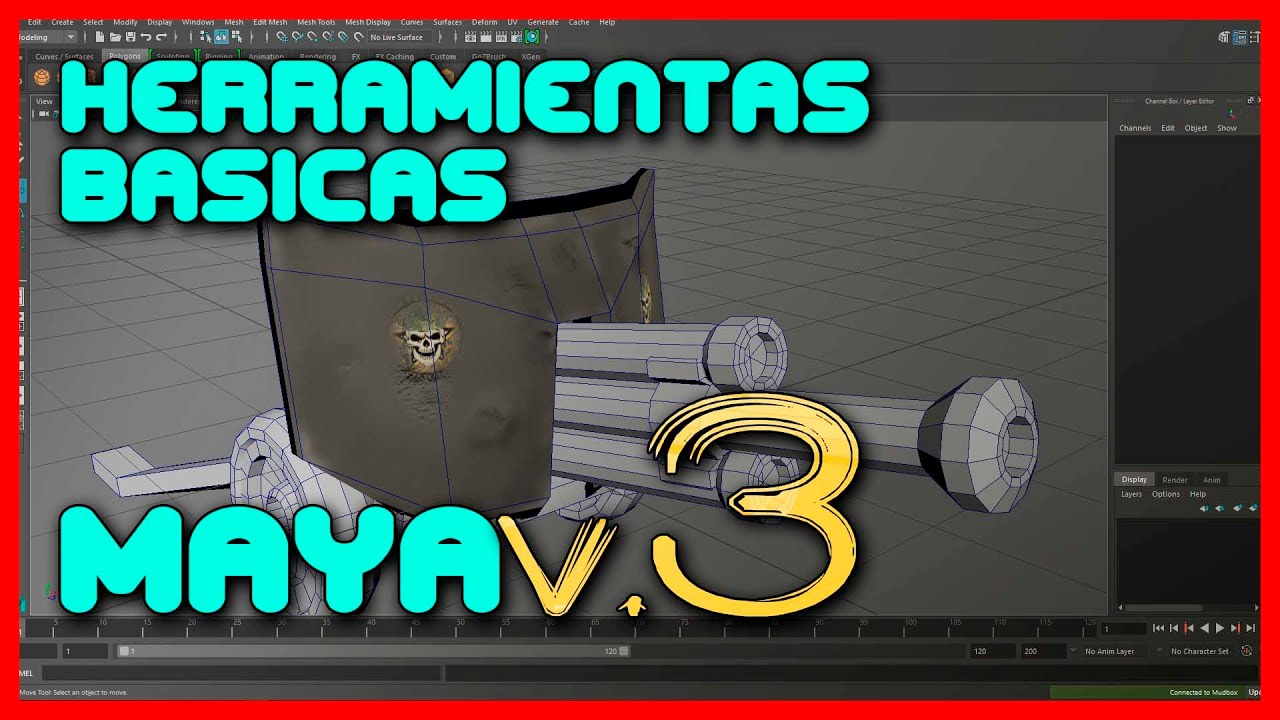 Aprende Maya | Herramientas basicas | Vol. 3 - YouTube