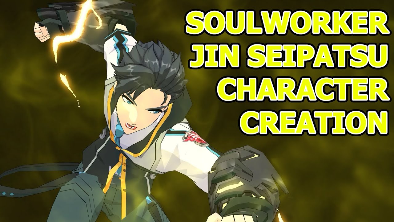 SoulWorker Online Jin Seipatsu Character Creation - YouTube