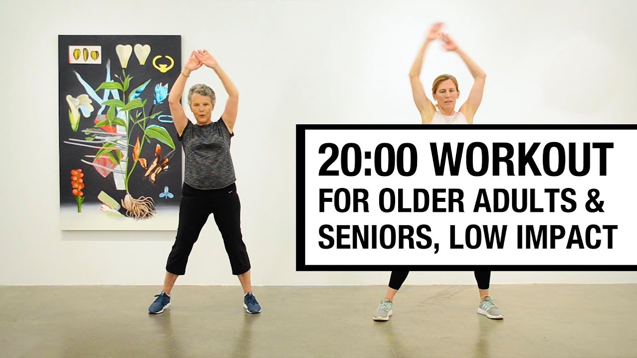 20:00 Full body at home workout for Seniors, older adults and beginners ...