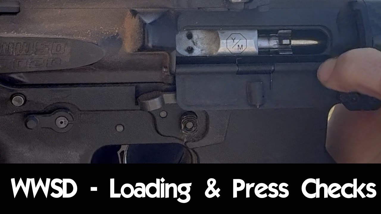 WWSD - Loading & Press Checks - YouTube