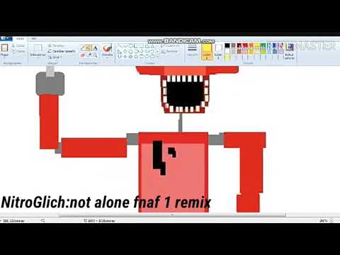 Making withered foxy 8 bits By jurassic TV - YouTube
