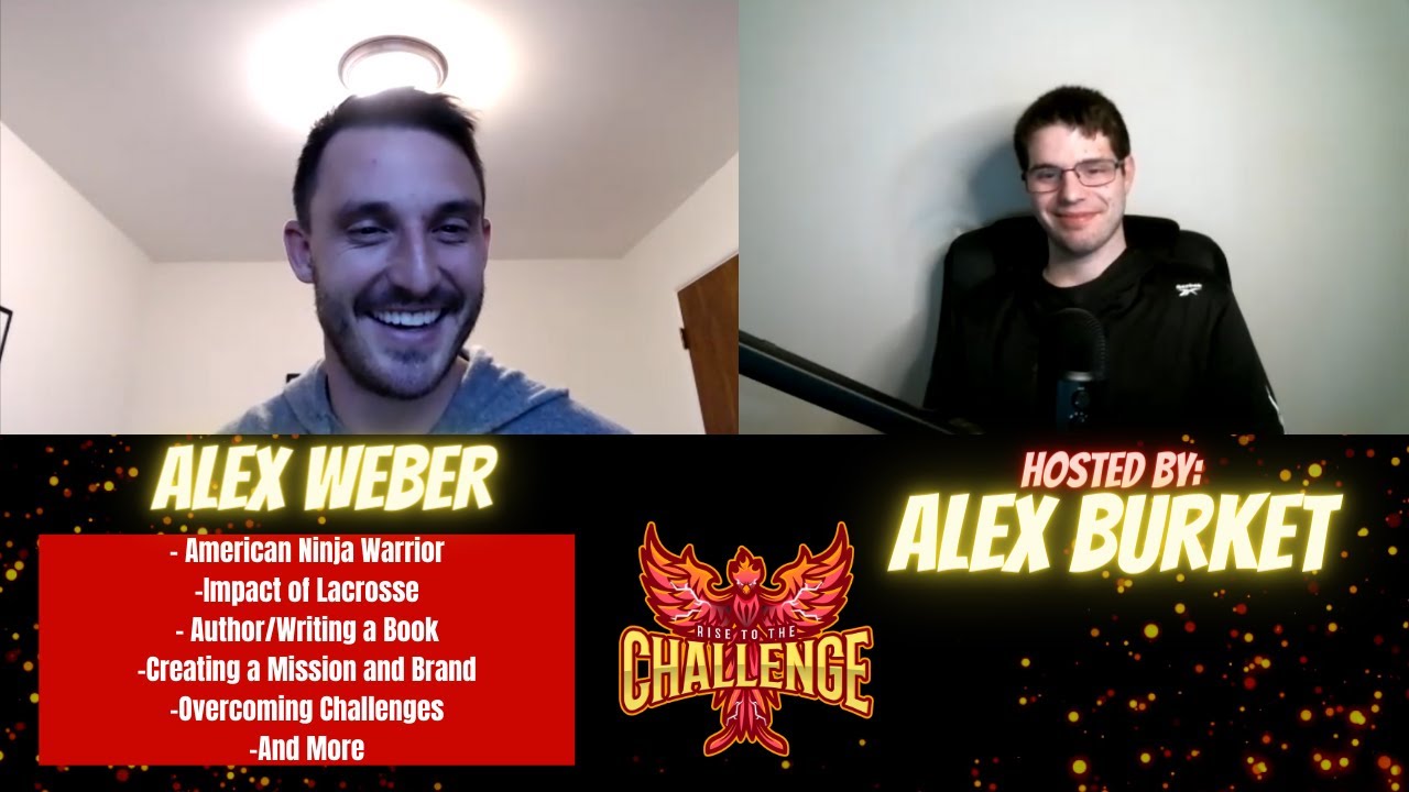 Alex Weber talks: American Ninja Warrior, Lacrosse, His Book/Author ...