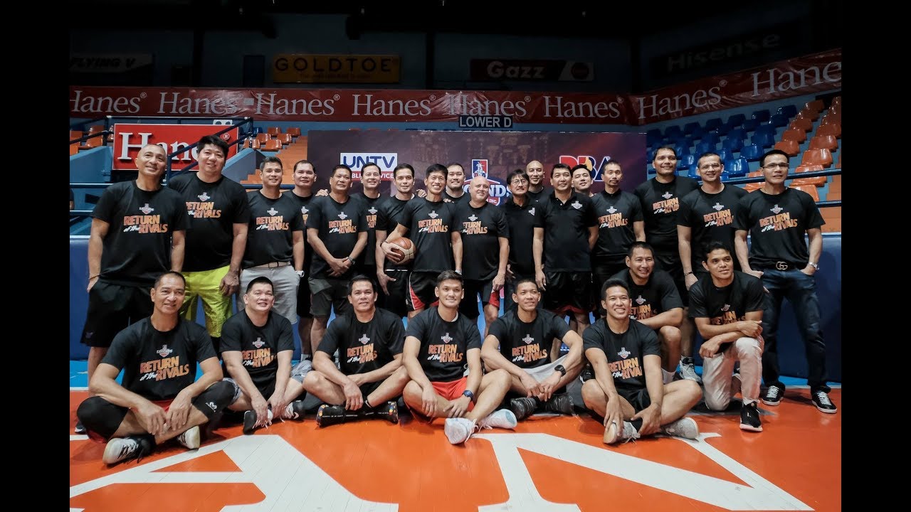 PBA legends excited na sa Return of the Rivals sa February 17 - YouTube