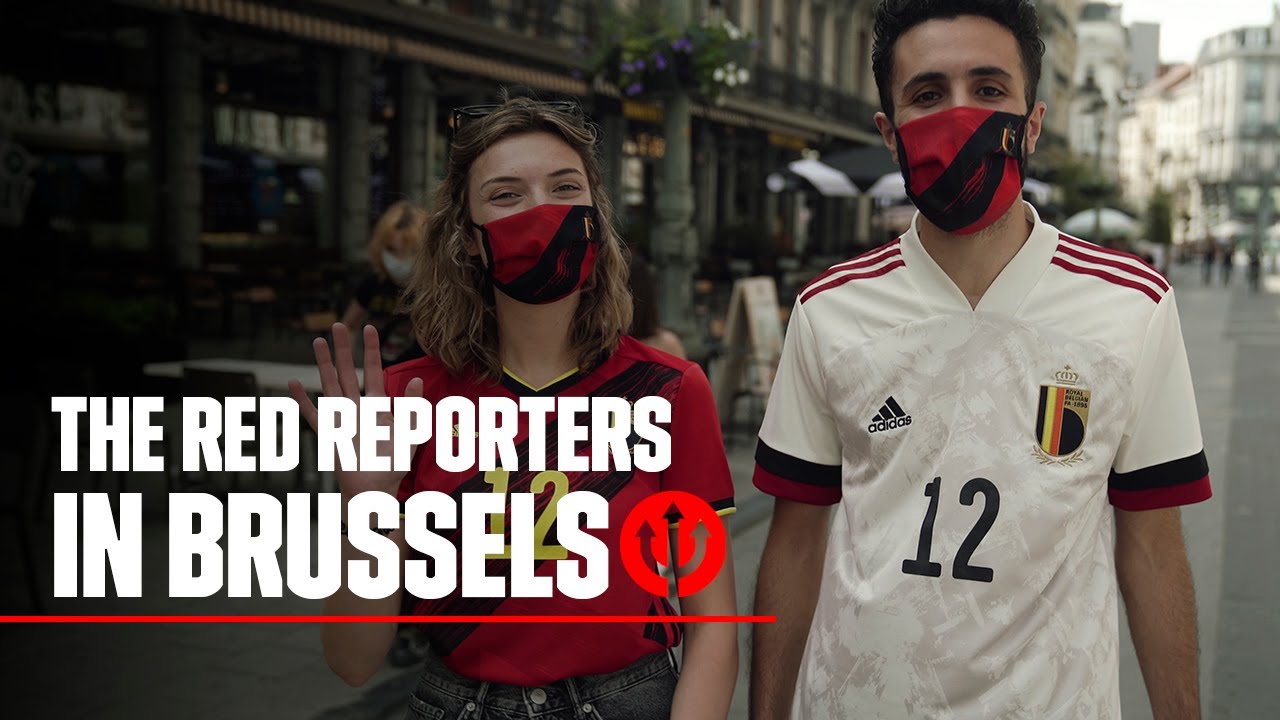 The Red Reporters in Brussels | #REDDEVILS | EURO2020 - YouTube