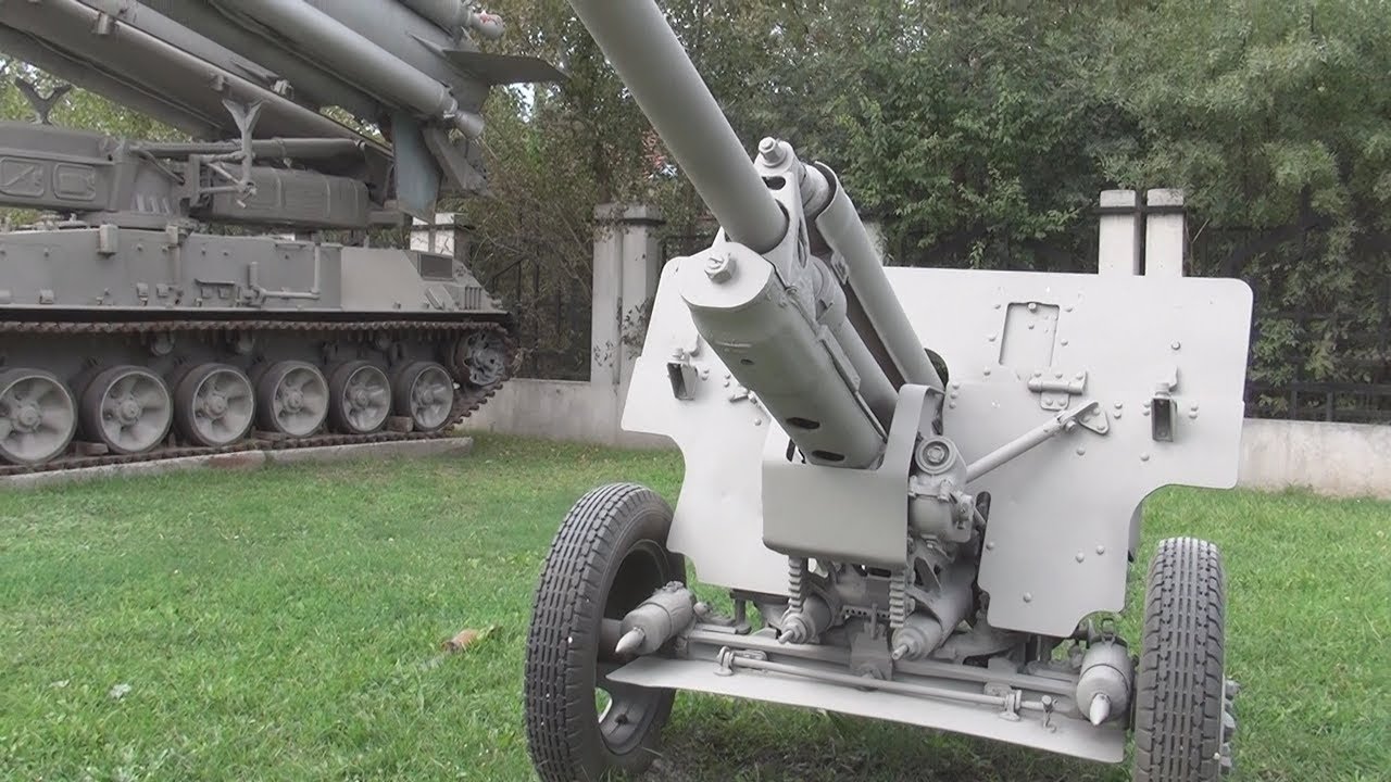 ZiS-3 76.2 mm divisional gun (1942) Exterior and Interior - YouTube