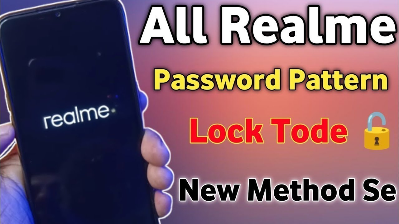 password required when phone restarts realme | realme lock screen ...