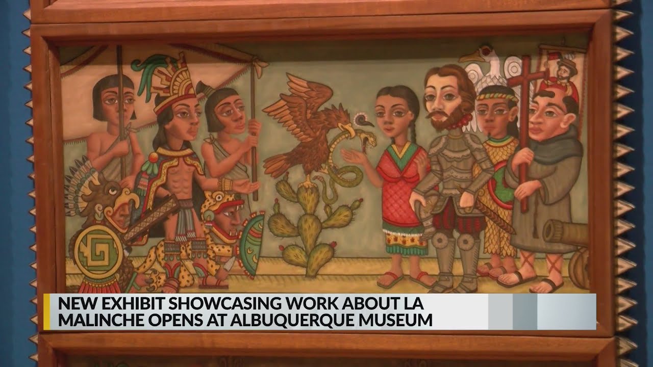 Exhibit at Albuquerque Museum explores controversial Aztec figure - YouTube